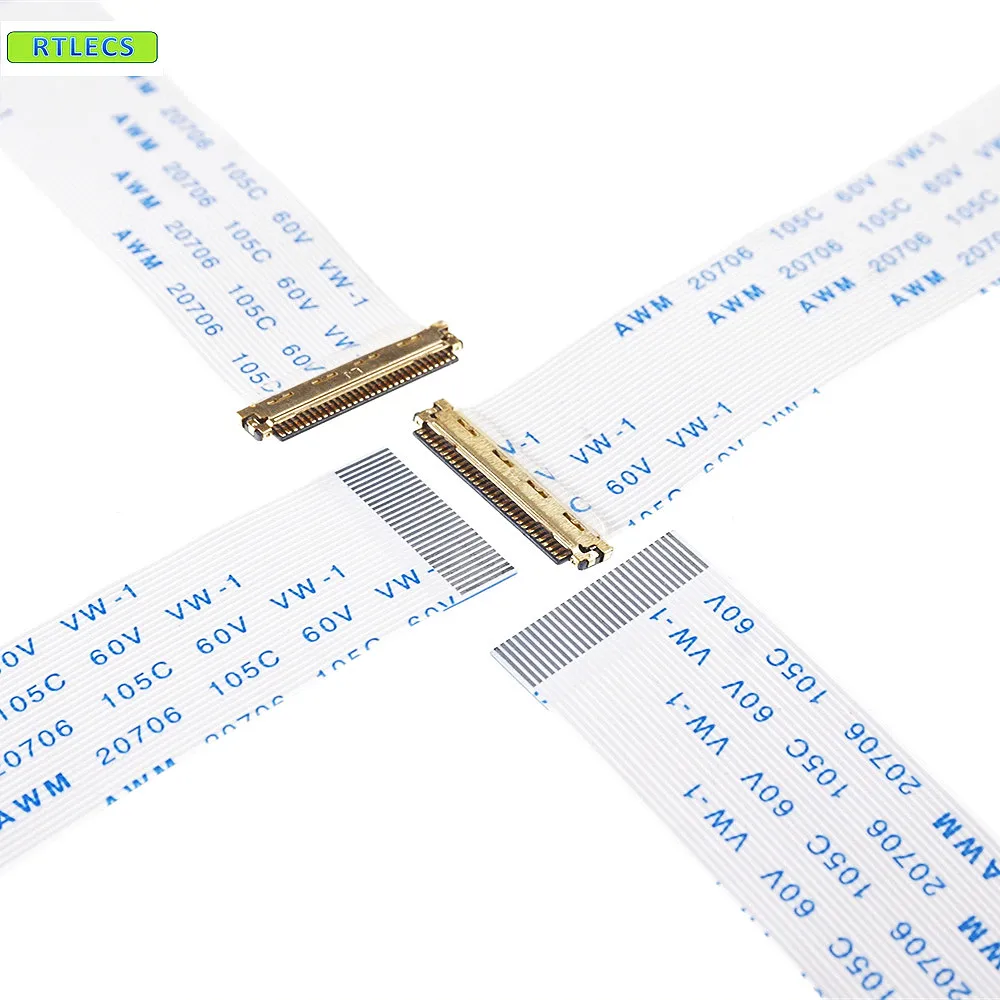 2pcs-I-PEX-20453-030-Flexible-Flat-Ribbon-Cable-FFC-FPC-30-Pin-0-5mm ...
