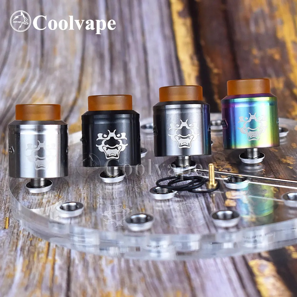 coolvape Zeus rda TENGU 24MM BF RDA Atomizer Stainless Steel Adjustable ...