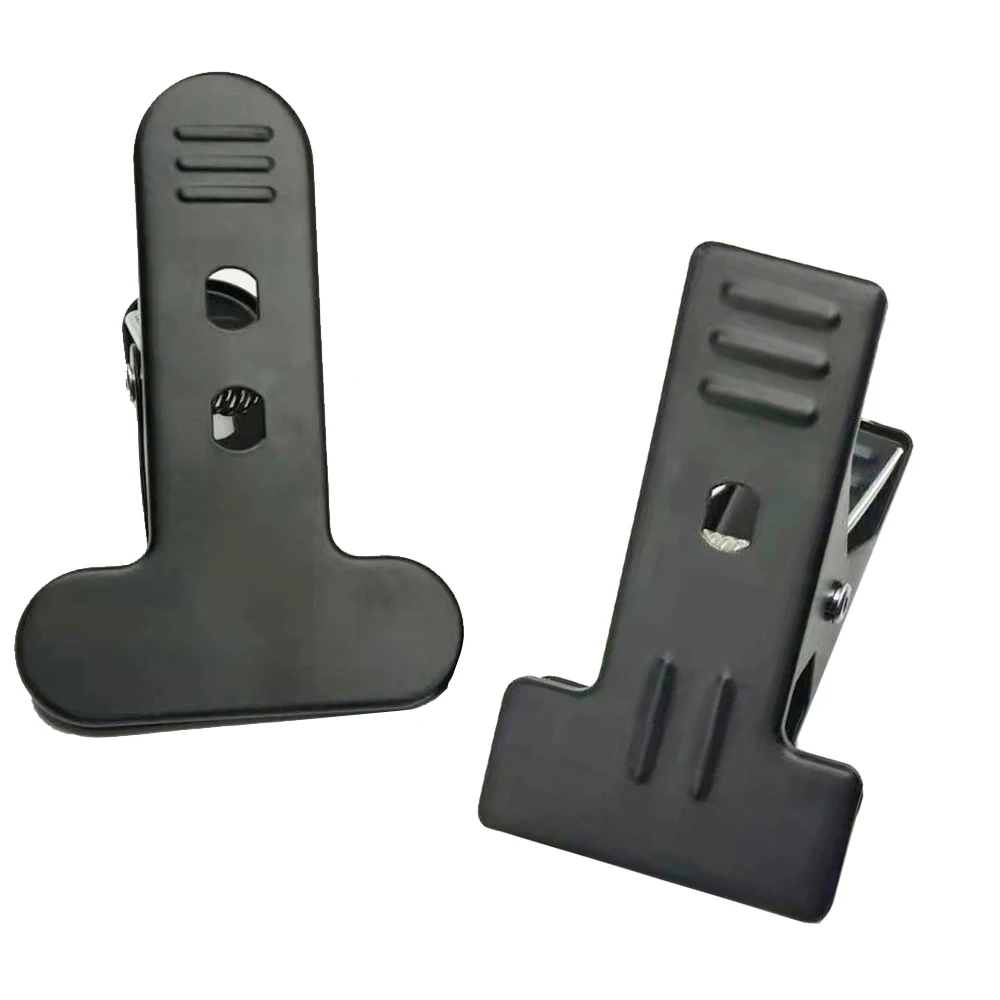 2Pcs-sets-Heavy-Duty-Metal-Clips-Wide-Mouth-Black-Spring-Clamps-for ...
