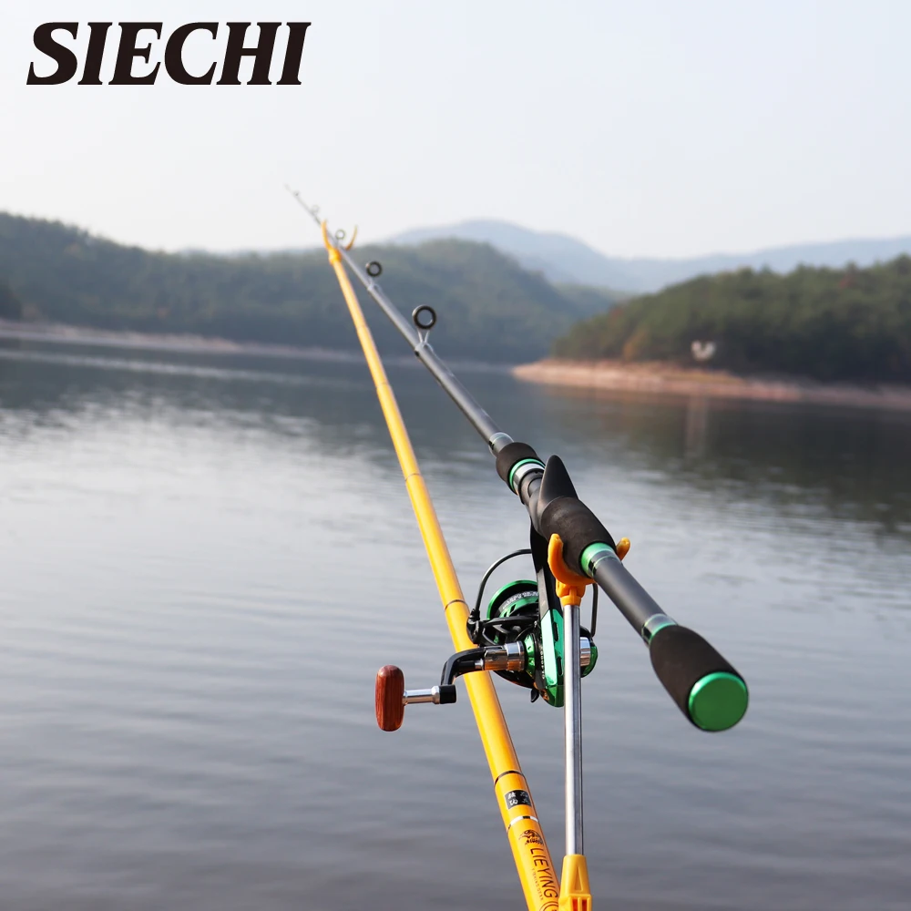 Siechi 1.8m 2.1m 2.4m 2.7m 3 Section Baitcasting Fishing Rod Travel ...