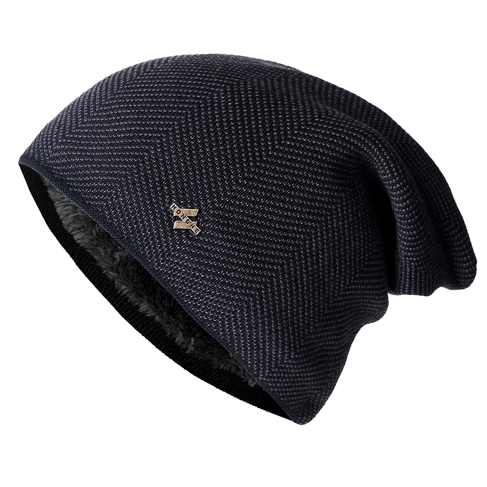 Gorro de invierno de algodón de alta calidad para hombre y mujer, gorro ...
