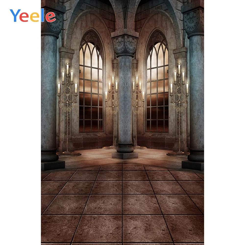 Vintage Retro Castle Room Interior Window Photography Backdrops ...