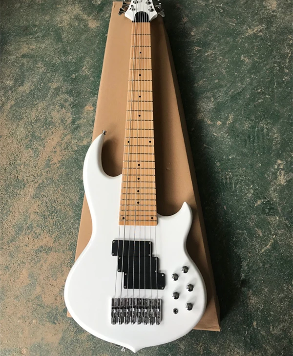 New Arrival! 8-strings Electric Bass Guitar With Black Hardware,maple ...
