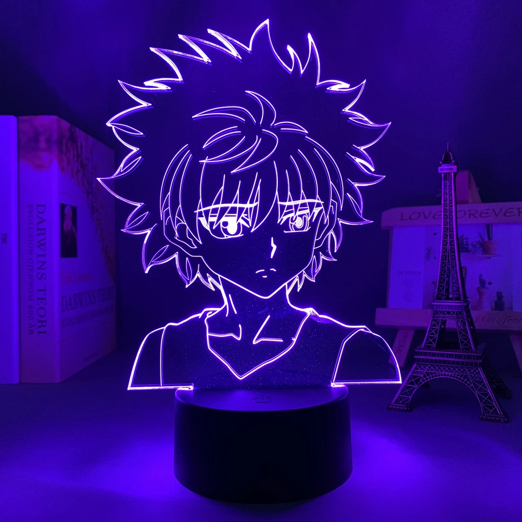 Night Lights Home & Living Lighting Hunter x Hunter Killua 3D Illusion ...