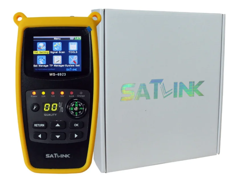 Satlink-original-WS-6923-com-2-1-polegada-lcd-DVB-S-fta-c-ku-banda ...