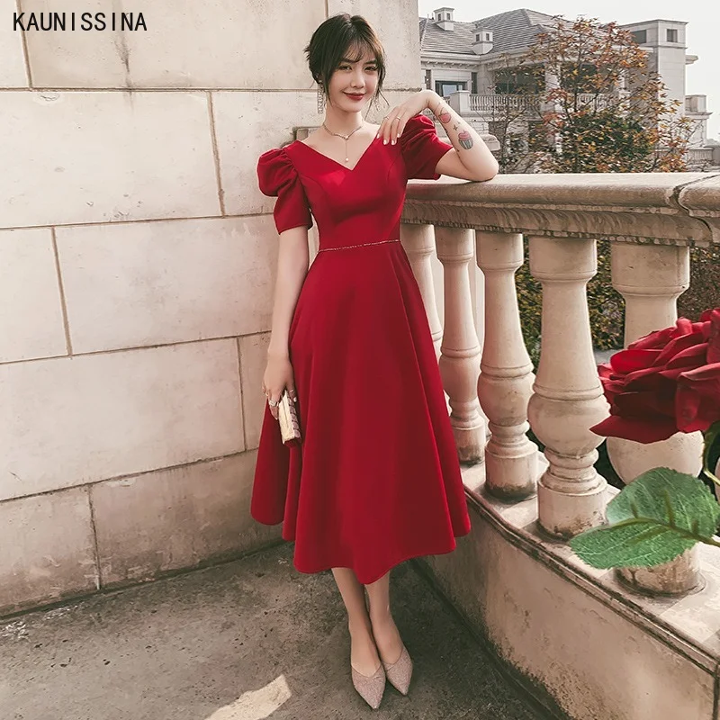 Vintage Red Cocktail Dress