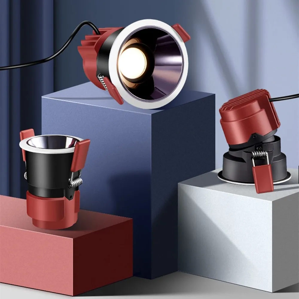 Dimmable LED Recessed Downlight 15W/12W/7W Dimmable Led Downlight Lamps ...