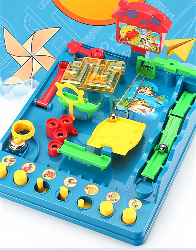 Children Intellectual Water Park Ball Maze Screwball Scramble Toy - Vibaxa