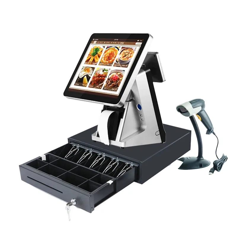 Whole Set Hot Sale Built In 58mm Printer Pos Terminal Pos Pc All In One ...