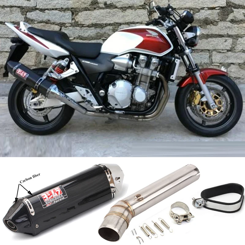 Motorcycle-Yoshimura-Exhaust-Muffler-Carbon-fiber-escape-moto-Slip-on ...