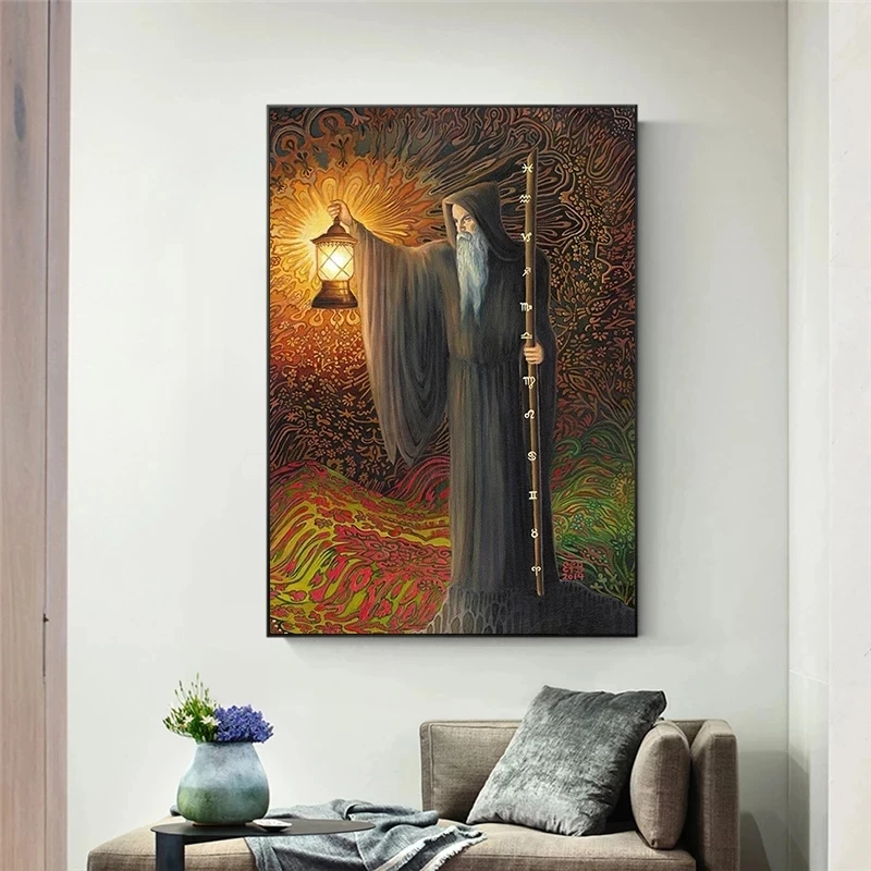 Led Zeppelin Hermit Art