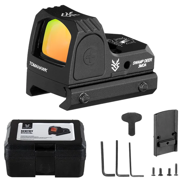 SWAMP DEER Red Dot Sight Collimator Base Glock /Handgun Reflex Sight ...