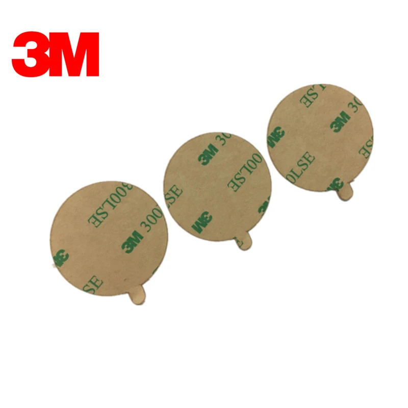30mm Circle (Pack of 100pcs) 3M 300LSE Double Sided Adhesive 9495LE ...