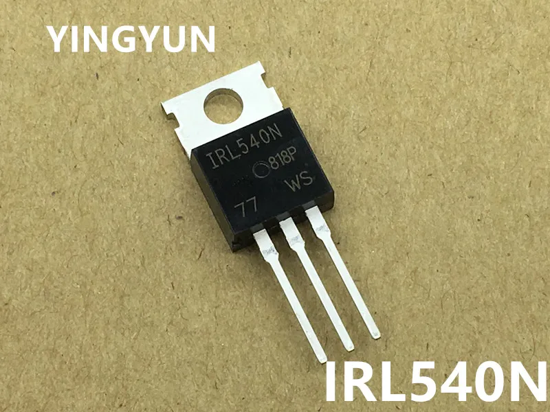 10 unids/lote IRL540NPBF IRL540N IRL540 MOSFET TO 220|Herramientas para ...