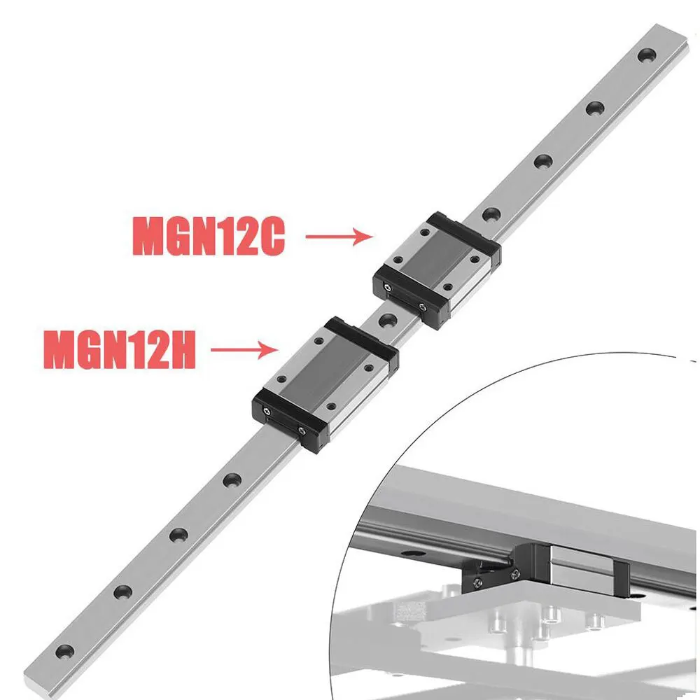 3D-Printer-Guide-12mm-Linear-Guide-MGN12-L-200-300-350-450-550mm-Linear ...