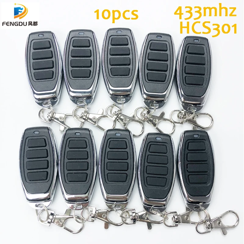 Garage-Door-Remote-Control-433-92MHz-Rolling-Code-HCS301-10PCS ...