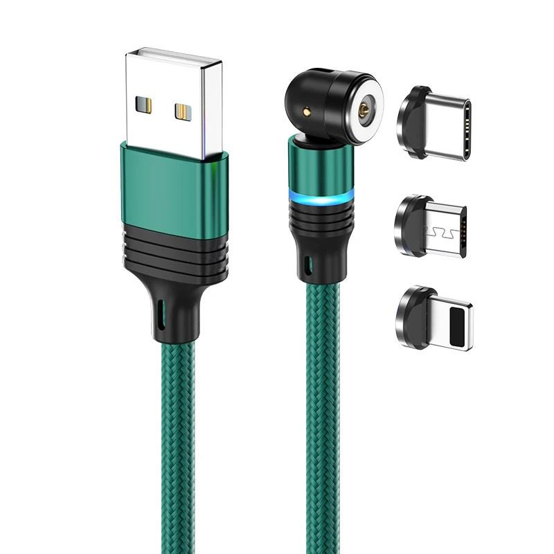 Câble USB rapide,Black for Micro-2m--câble de chargement magnétique ...