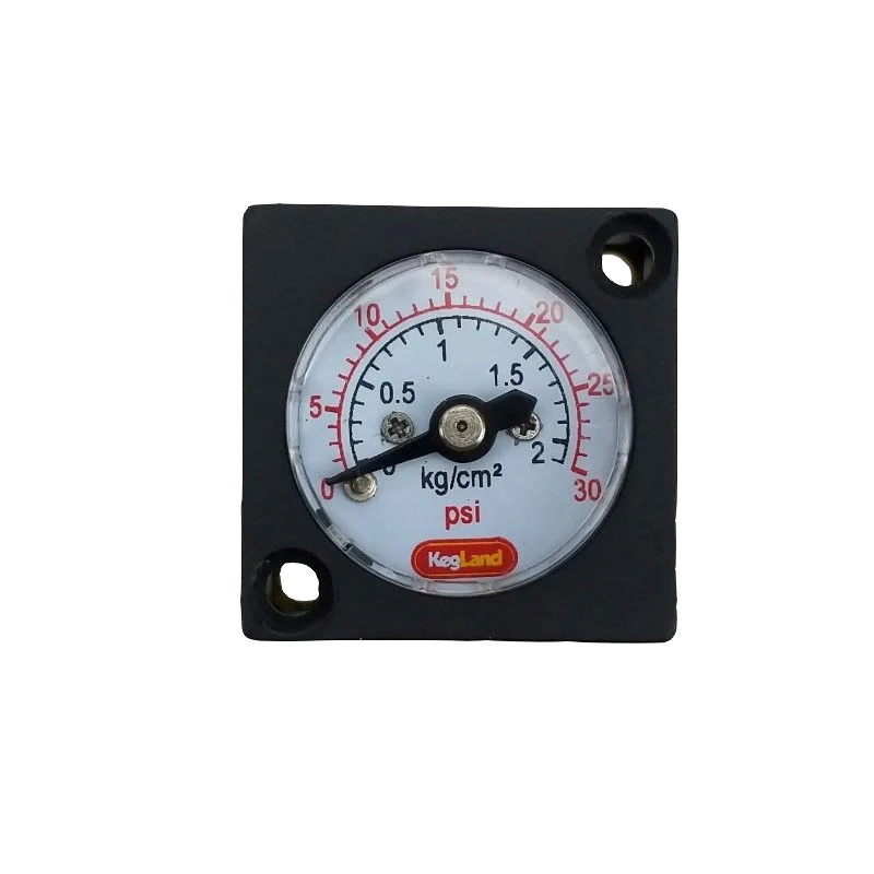 Kegland Mini Gauge 0-30psi (0-2bar) - For Inline Duotight Regulator Or ...