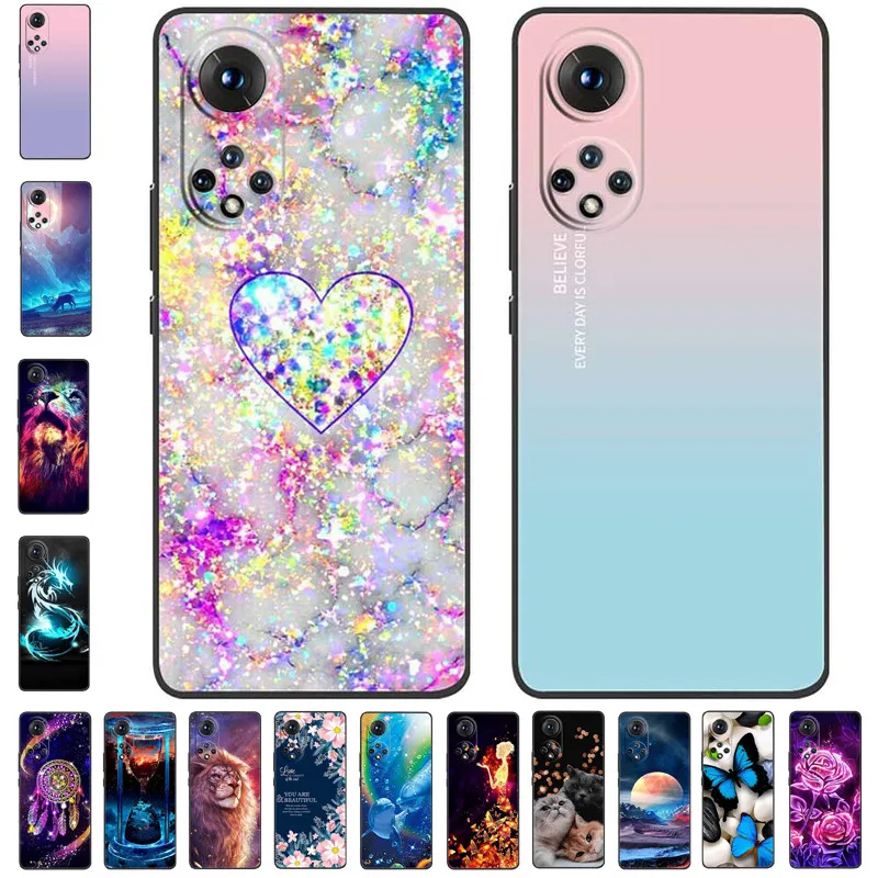 HonorX7 Silicone Cover For Honor X7 Case 2022 Shockproof Print Soft TPU ...