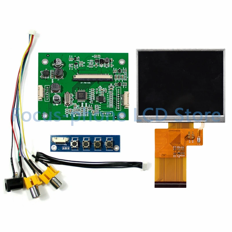 3.5 Inch LQ035NC111 TFT LCD Display 320*240 Screen without/with 2AV ...