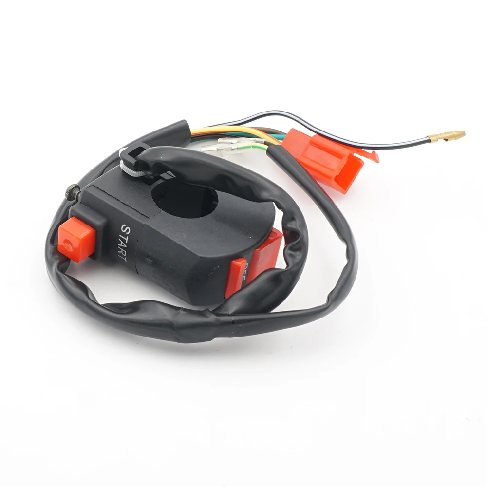 7-8-22mm-Motorcycle-Handlebar-Control-Switch-Ignition-Start-Kill-Switch ...
