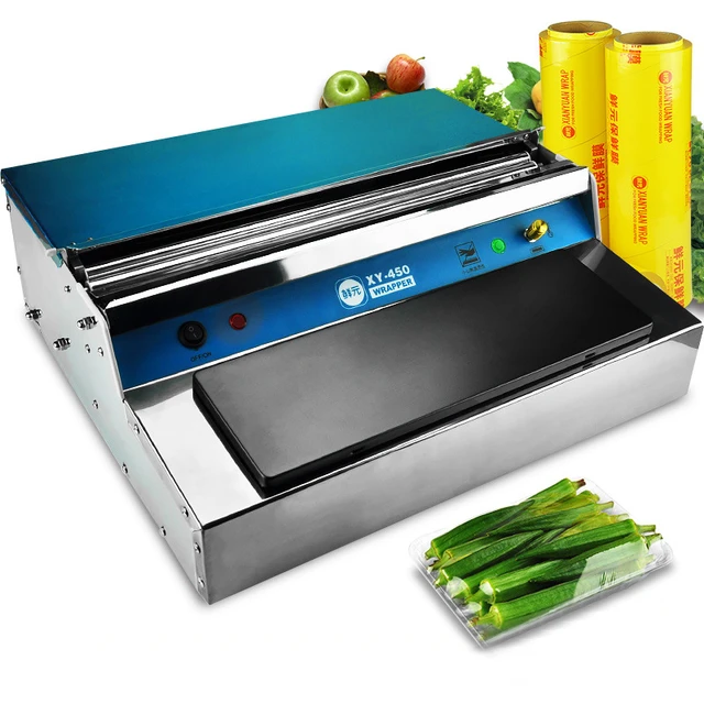 Fresh Fruit And Vegetable Wrap Film Sealing Machine Food