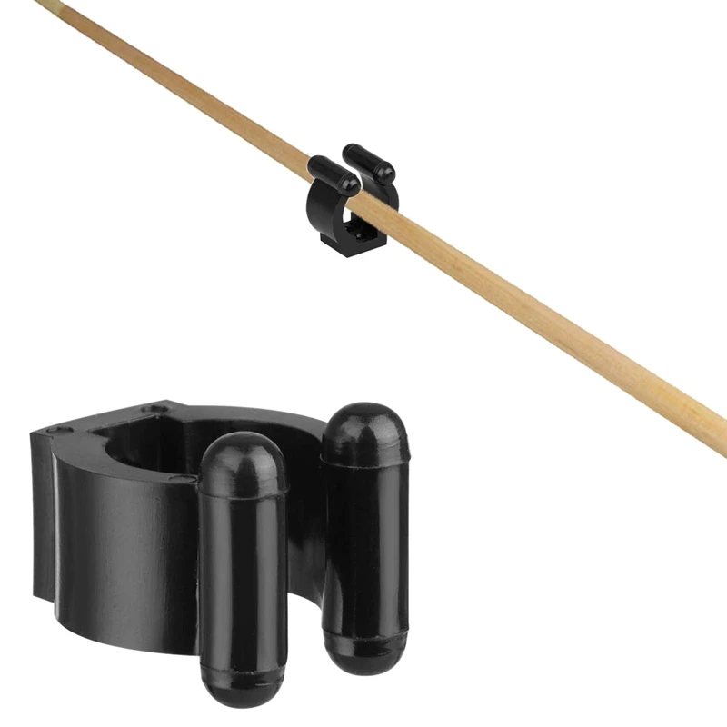 24 Pack Wall Mounted Fishing Rod Storage Clips Clamps Holder Billiard ...