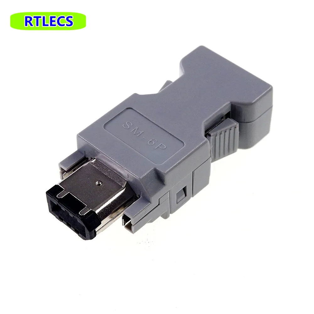 1 Piece Female Connector 6 Pin Firewire Ieee 1394 For Yaskawa For ...