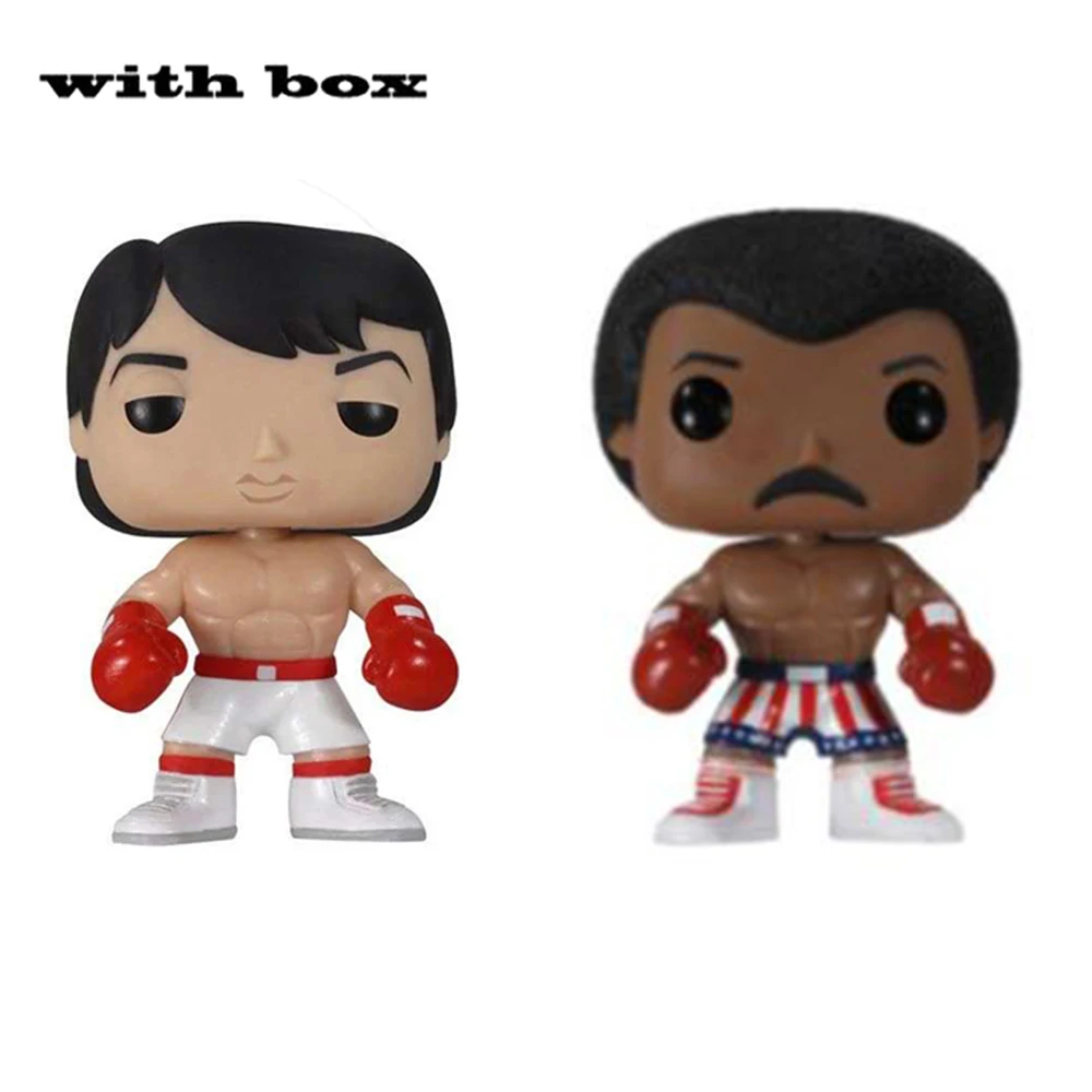 Apollo Creed 19# Rocky Balboa 18# With Box Vinyl Action & Toy Figures ...
