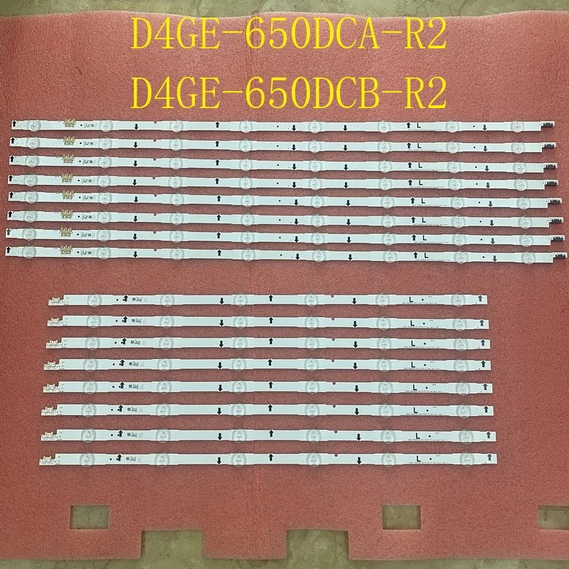 Kit 16pcs tira CONDUZIDA para Samsung UN65H6350 UE65H6400AW UE65H5000 ...