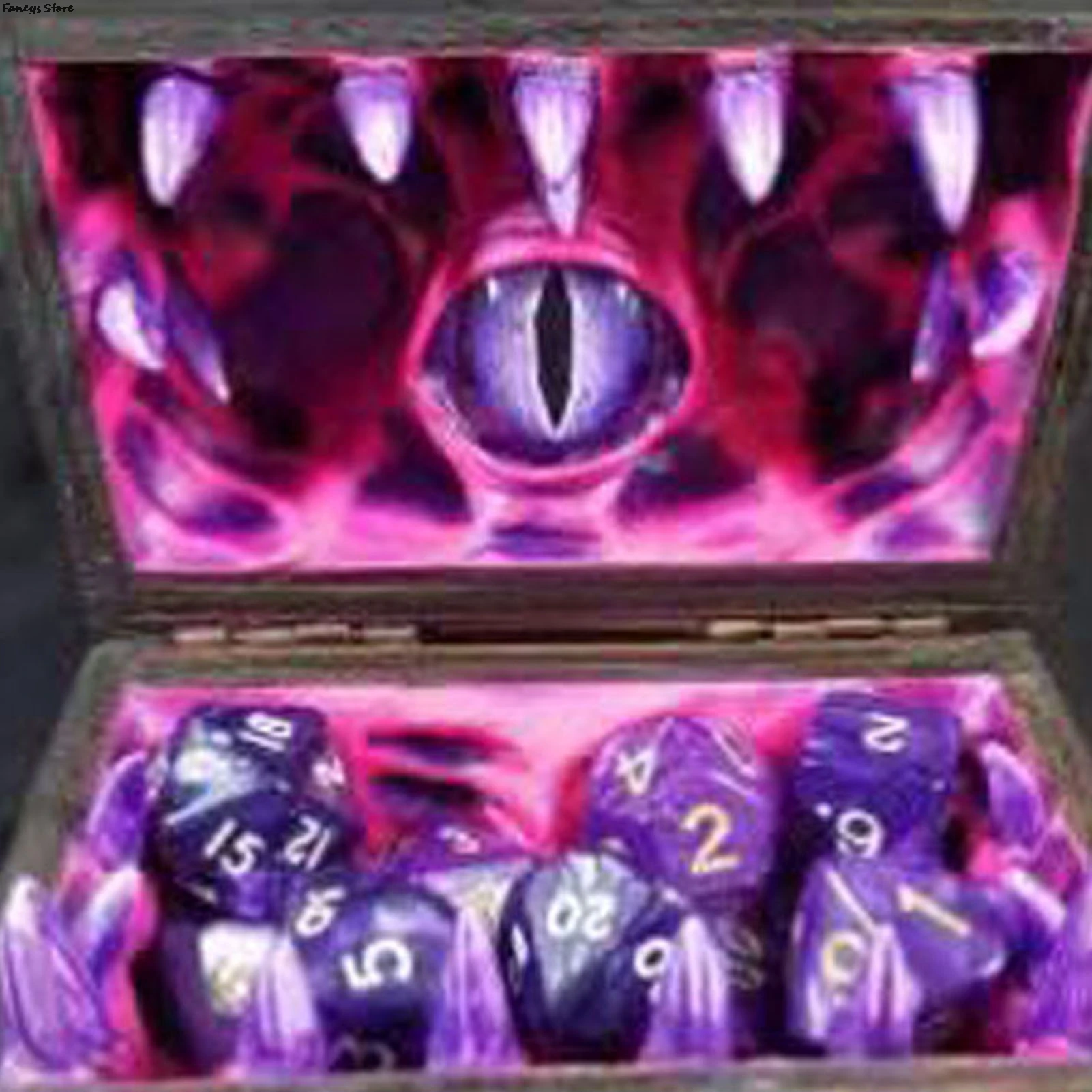 Halloween Treasure Box Horror Jewelry Resin Storage Haunted House ...