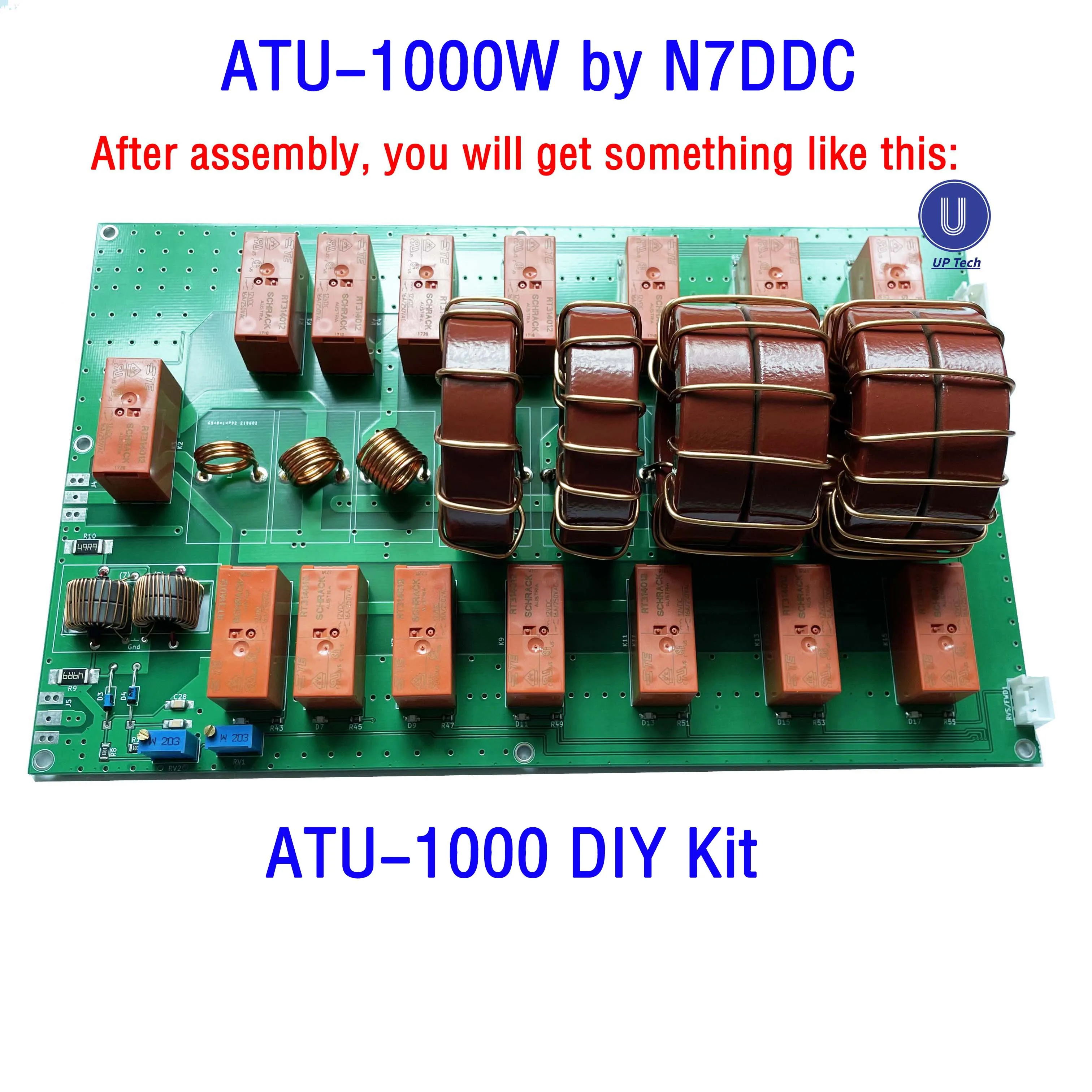 ATU-100 Update Full Kit ATU-1000 ATU1000 ATU-1KW ATU1000W Automatic ...