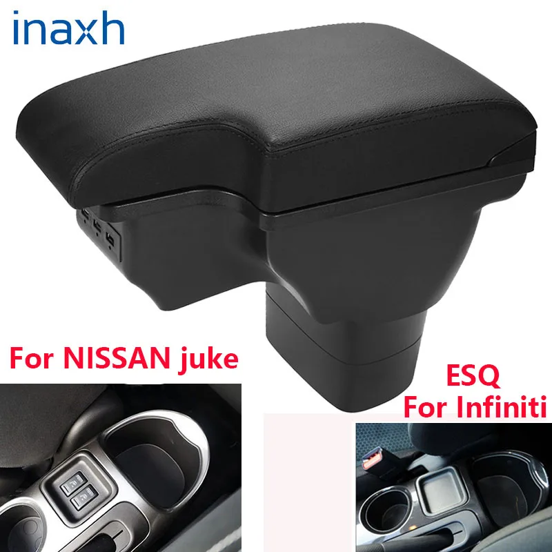 For-NISSAN-juke-Armrest-box-For-Infiniti-ESQ-Car-armrest-2010-2019 ...