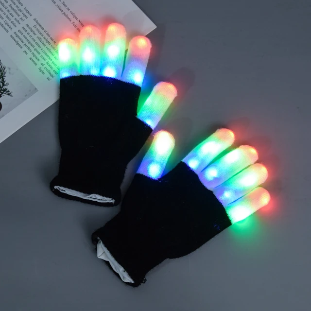 Rave Light Show Gloves