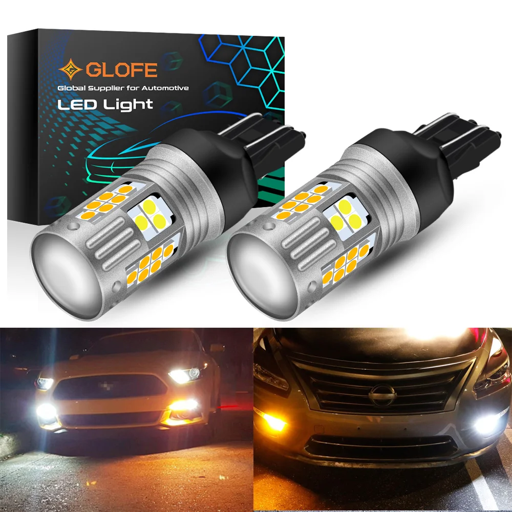 3157 Switchback Led 7443 Dual Color Switchback LED Bulbs - White DRL ...