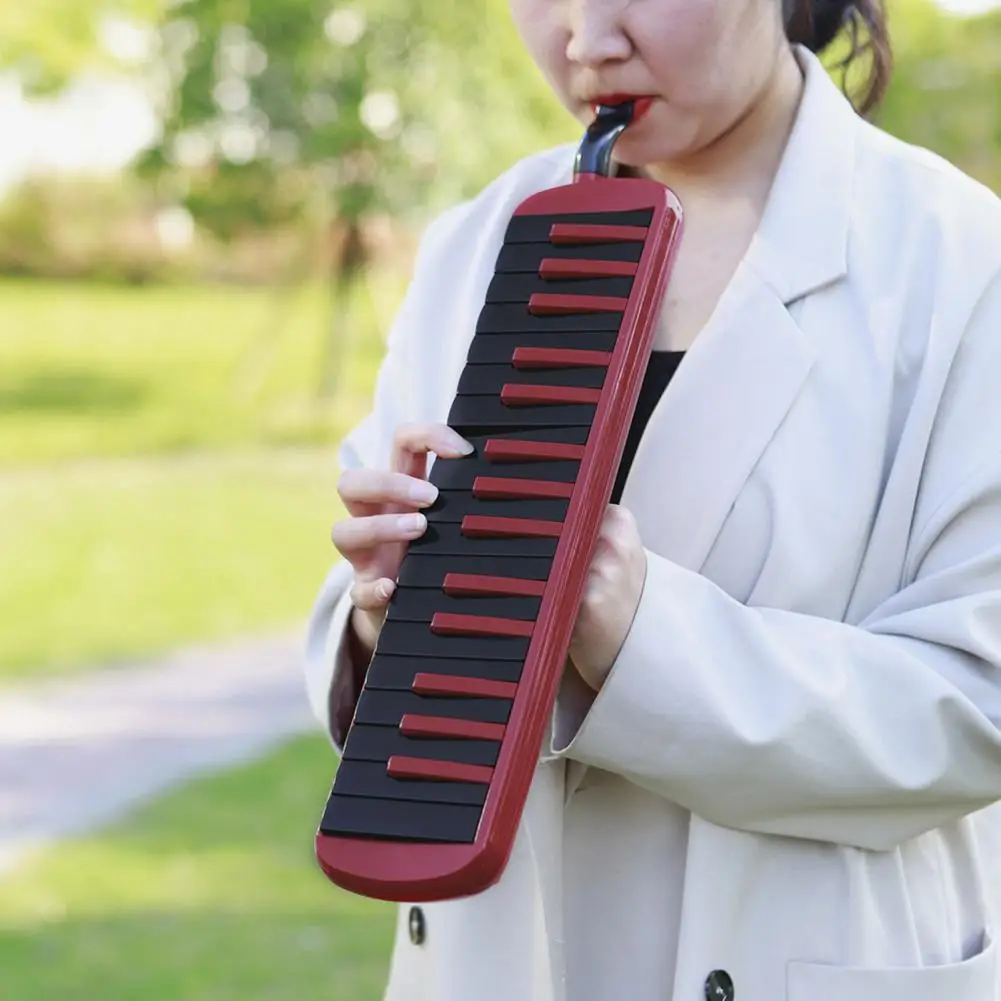 1Set-32-Key-Melodica-Mouth-Piece-Blow-Key-Board-with-Box-Portable-ABS ...