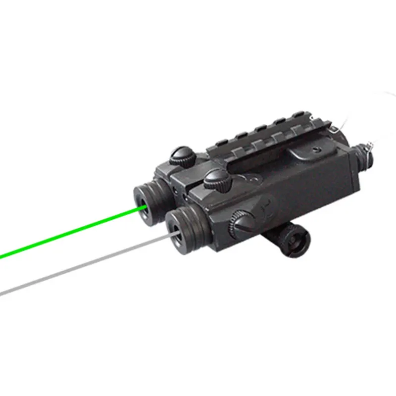 LASERSPEED Military Green Laser Sight Dual Beam Green Laser and ...