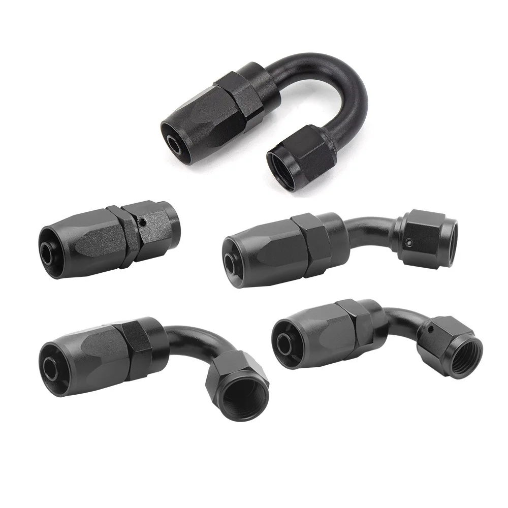 An6/an8/an10 Adaptateur D'extrémité De Tuyau Pivotant En Aluminium, Vente En Gros, 0 °/45 °/90 ...