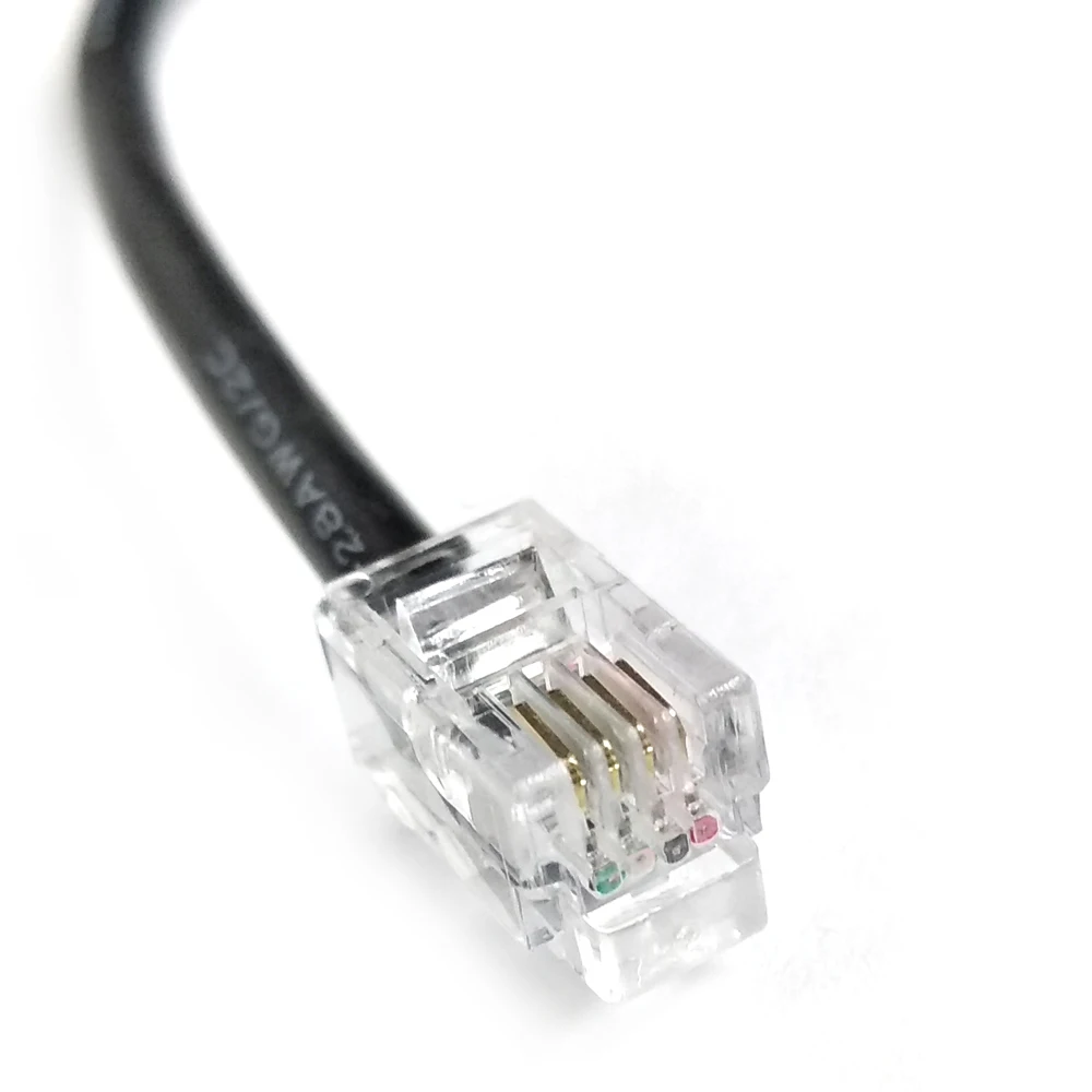 Cable Assemblies 4p4c to DB9 DB9 RS232 to RJ11 Serial Cable for PC ...