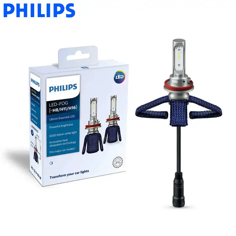 Philips LED H11 Ultinon Essential LED Gen2 12V/24V 24W LED G2 6500K ...