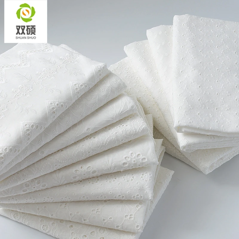 Shuanshuo-Summer-Skirt-Clothing-Wedding-Dress-Fabric-DIY-Women-s-Cotton ...