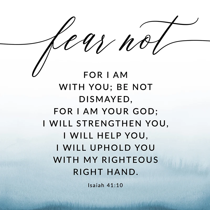 Isaiah 41 10