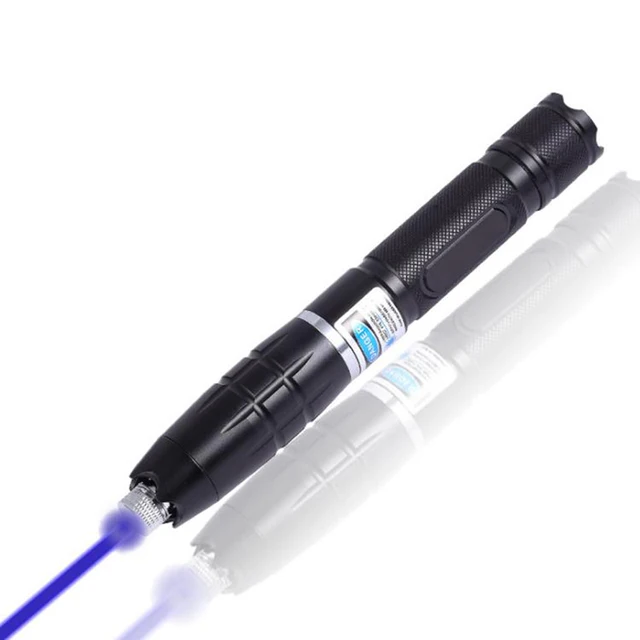 Hight Powerful Blue Laser Torch 450nm 1000m Focusable Laser sight ...