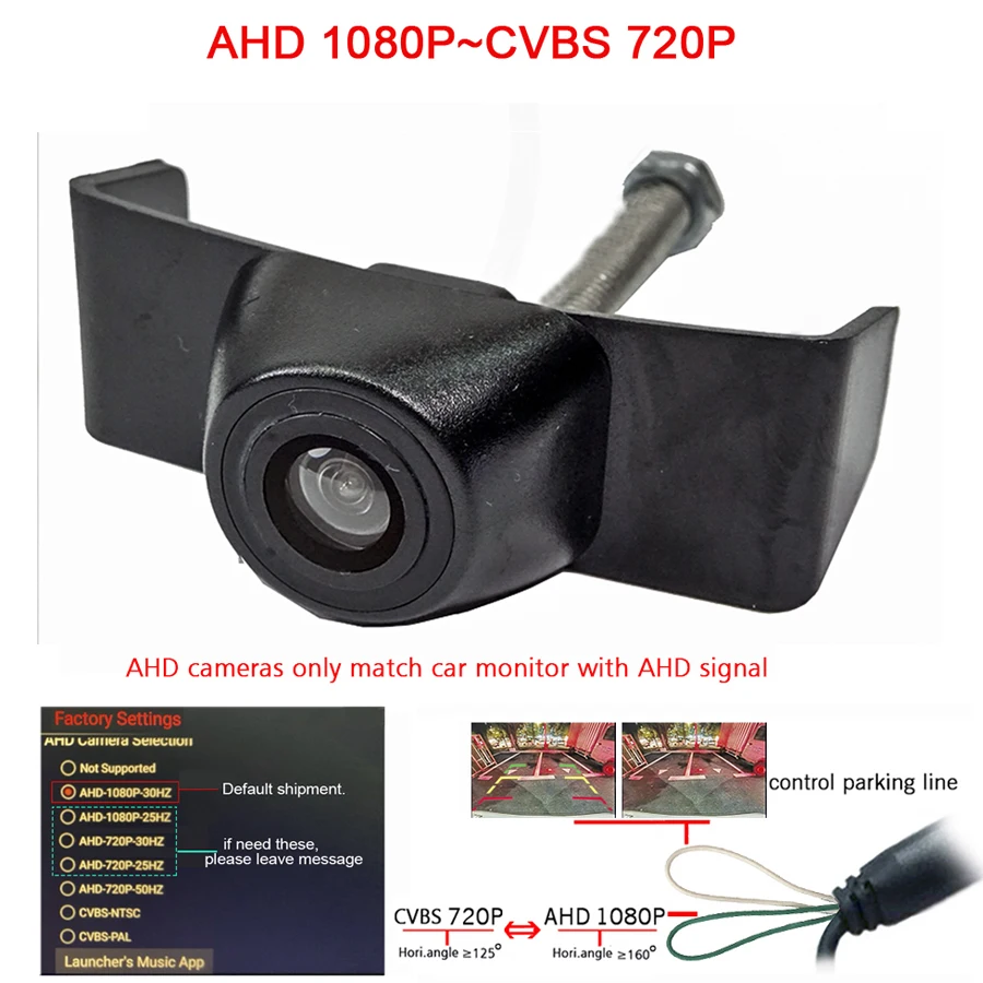 180deg-fisheye-AHD-1920-1080P-car-front-view-camera-for-Ford-Edge-2015 ...