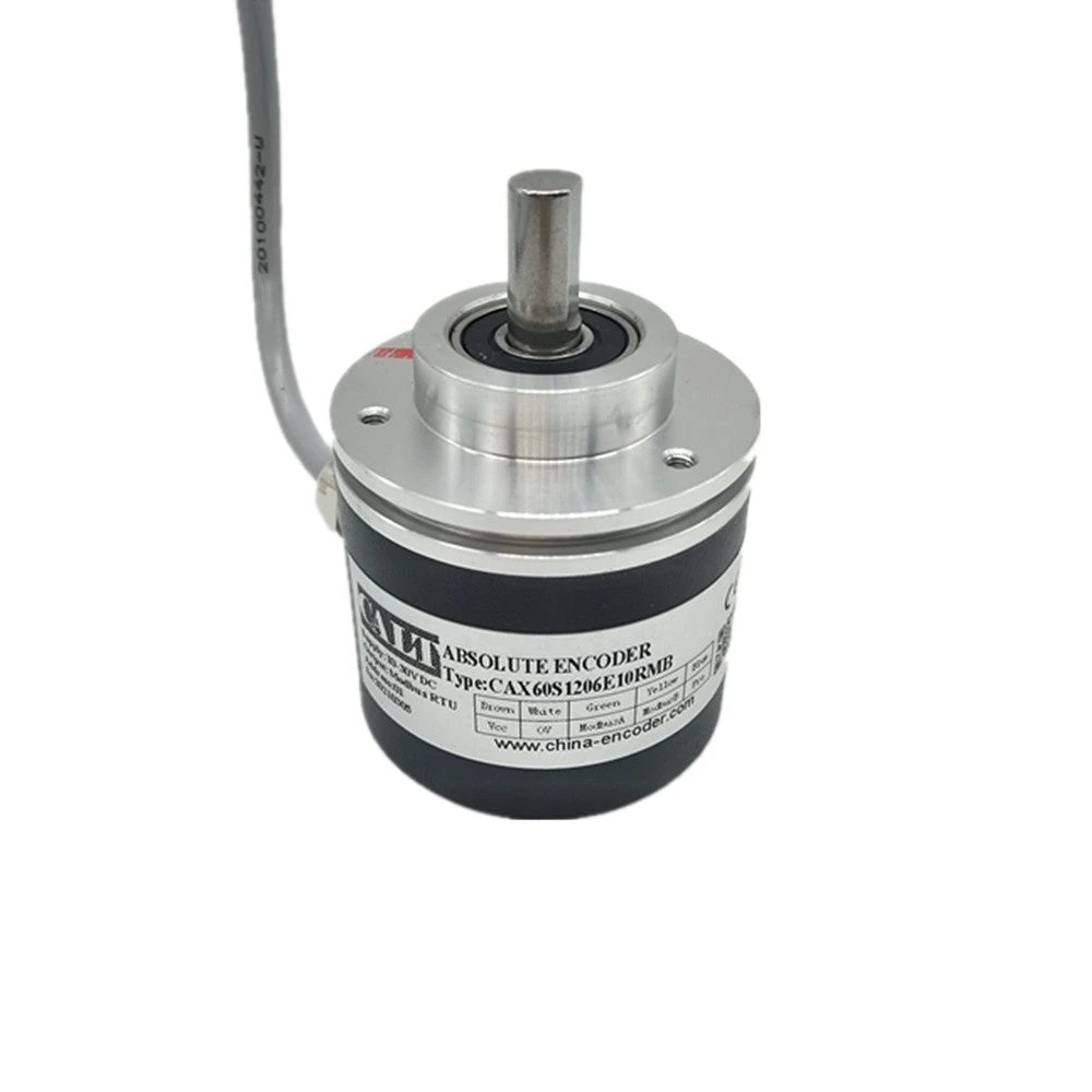 Calt 60mm Multi Turns Absolute Encoder 4096*4096 Resolution 10mm Solid ...