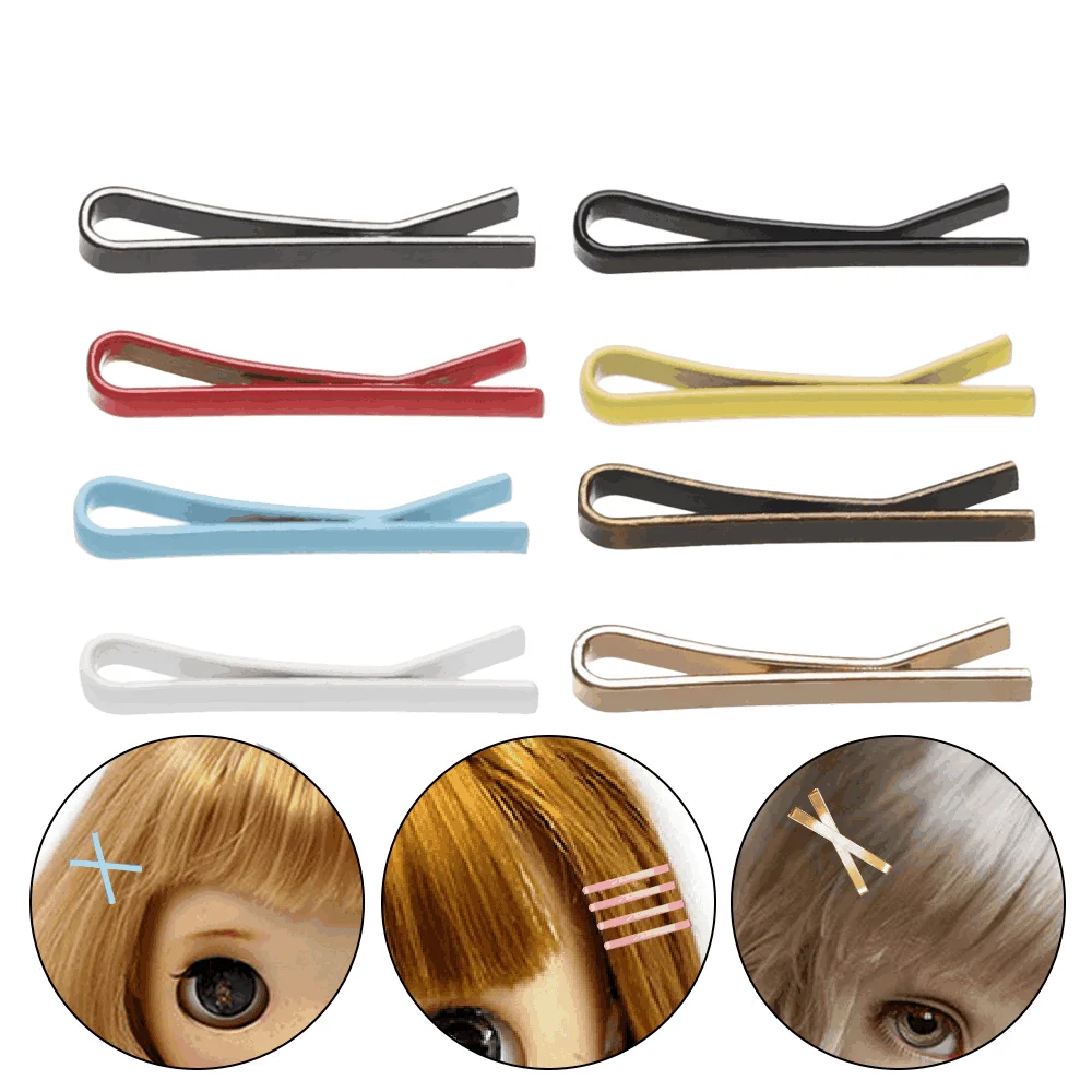10Pcs-Doll-Head-Clips-Mini-Metal-Headclip-Headwear-Hairclip-Children ...