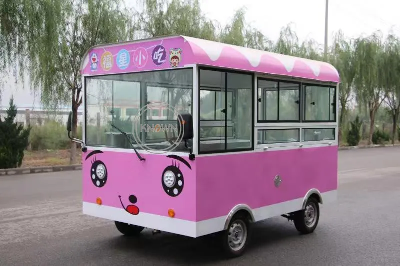 BEST SELLER New design beautiful 3 m long food car multifunctional ...