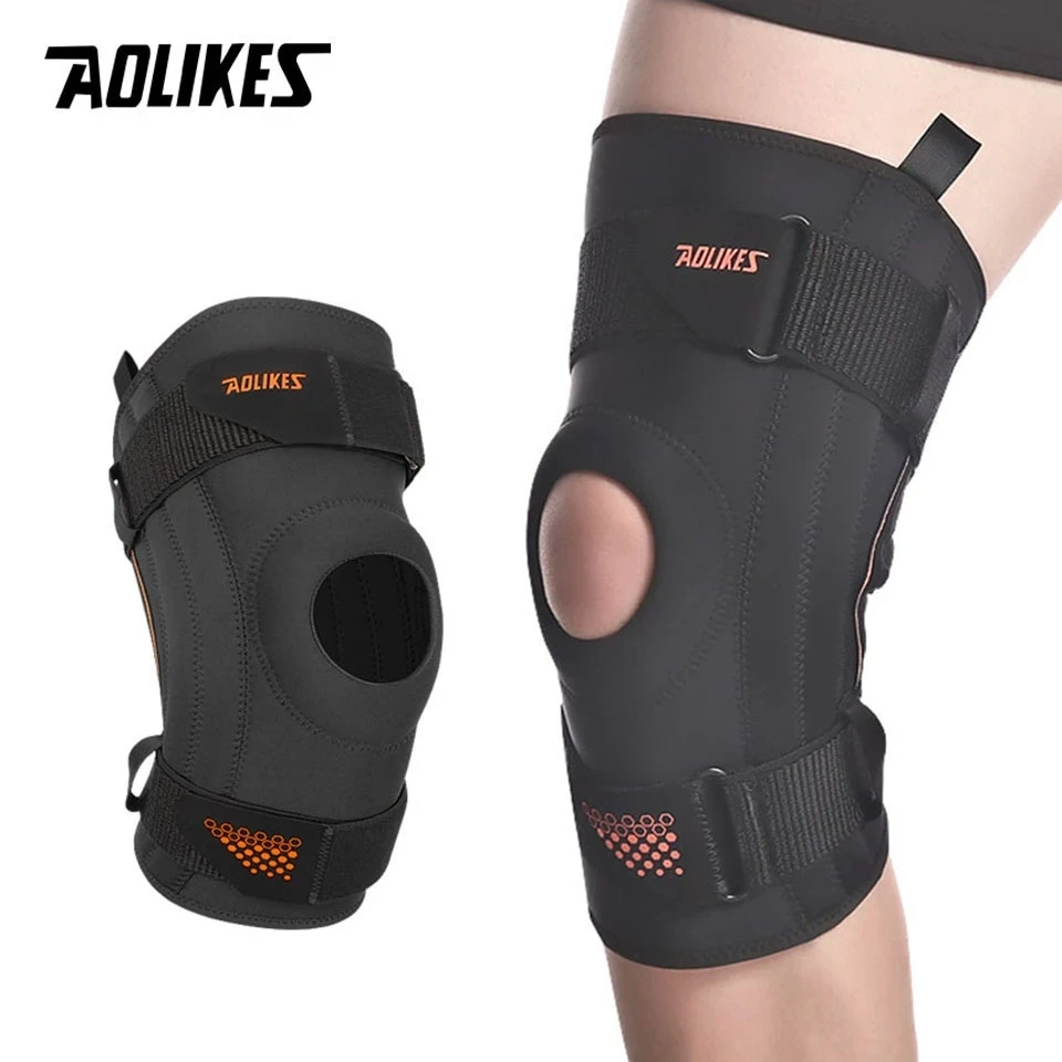 Aolikes Spring Support Running Knee Pads Basketball Hiking Compression ...
