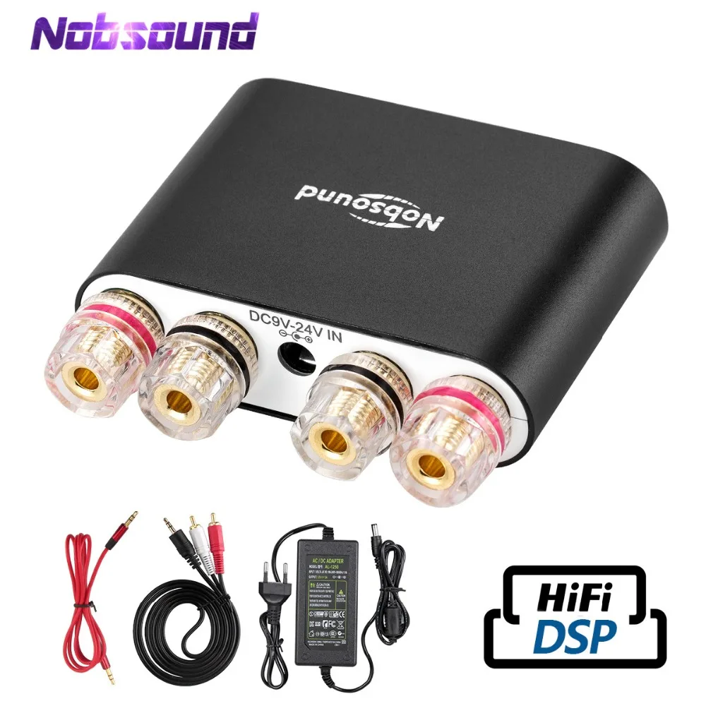 2021 Nobsound Hi-fi Digital Amplifiers Stereo Mini Dsp Bluetooth 5.0 ...