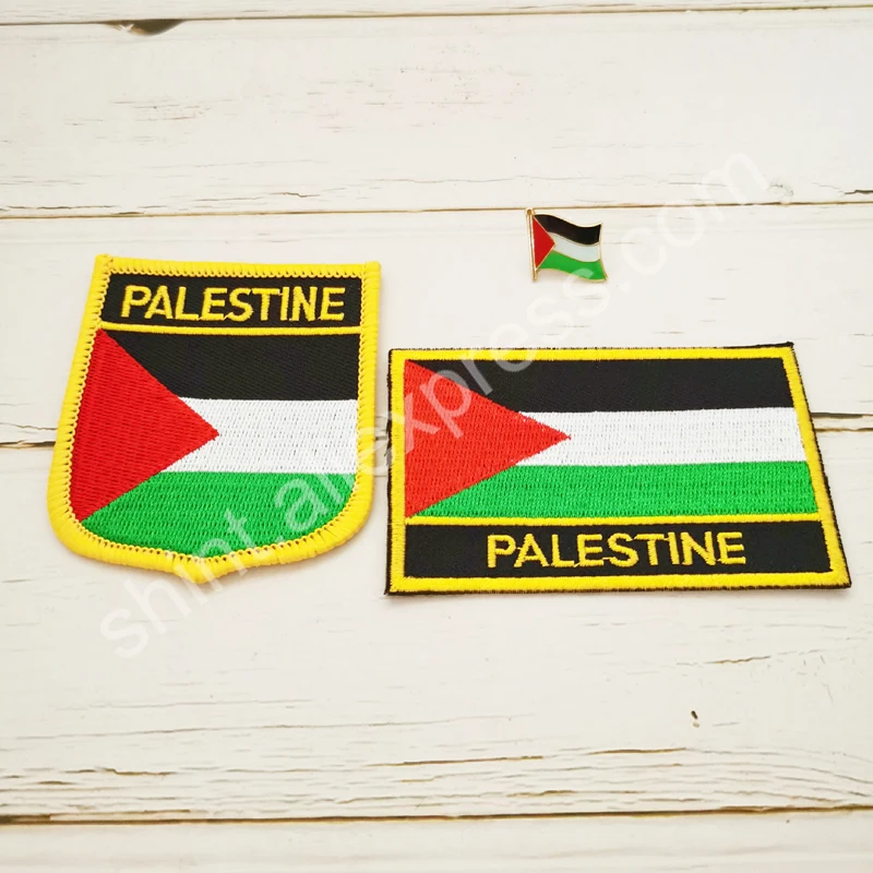 Palestine-National-Flag-Embroidery-Patches-Badge-Shield-And-Square ...